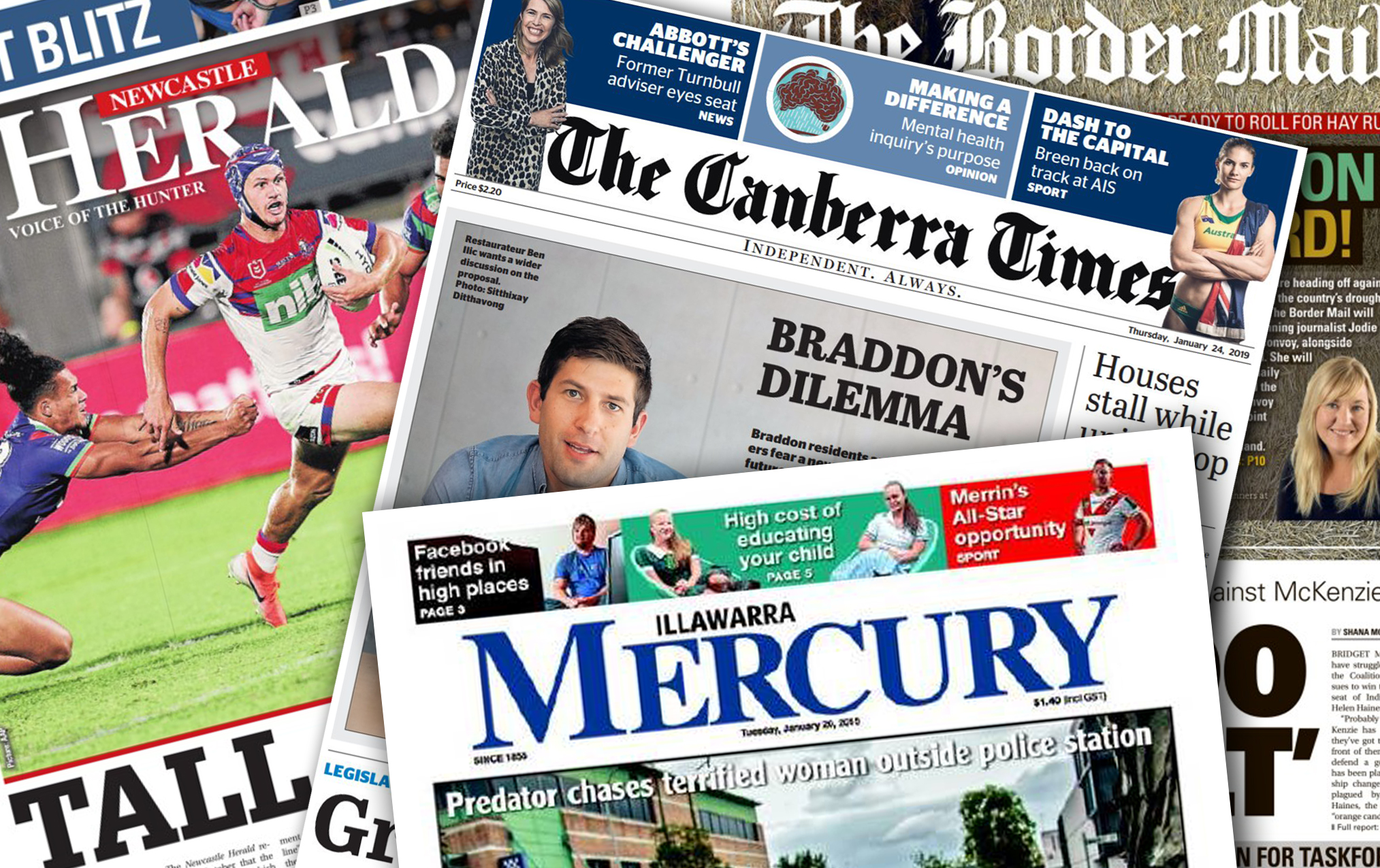 Candidates urged to back local newspapers - MEAA