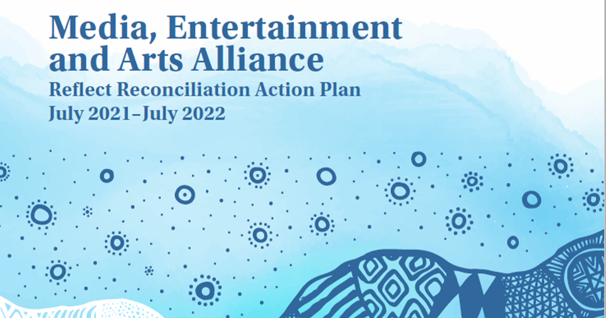 MEAA MEAA’s commitment to reconciliation - MEAA