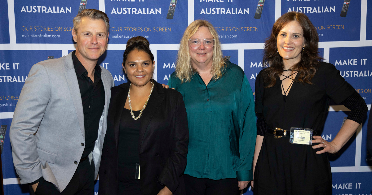 MEAA Make it Australian makes a splash in Canberra - MEAA